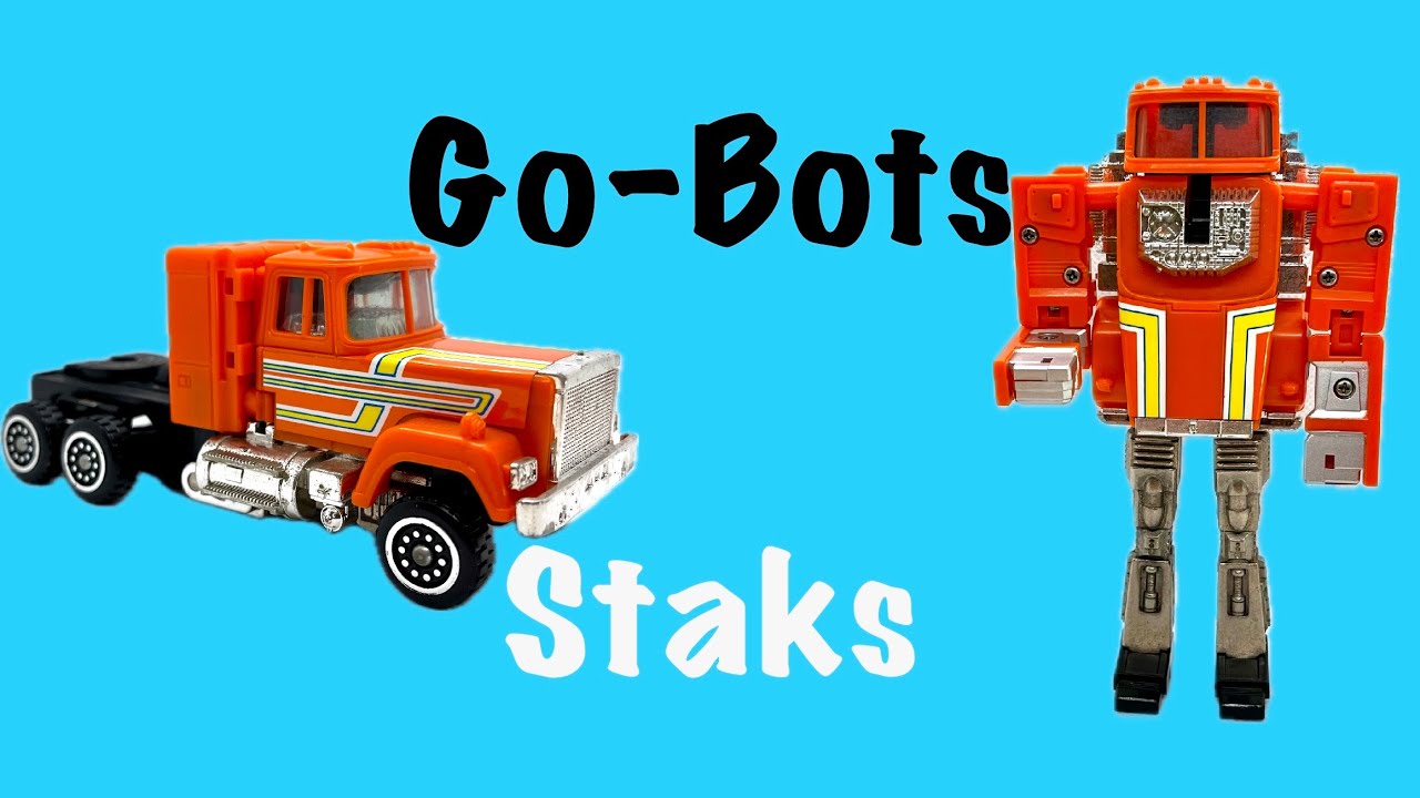 Checking Out My Old Toys:Go-Bots: Staks (or Stax, or Stacks depending ...