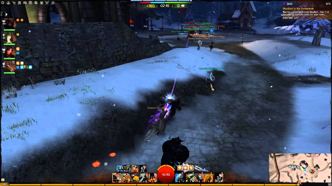 Guild Wars 2: Warsworn festivus WvW tower race challenge. (From Catch's ...