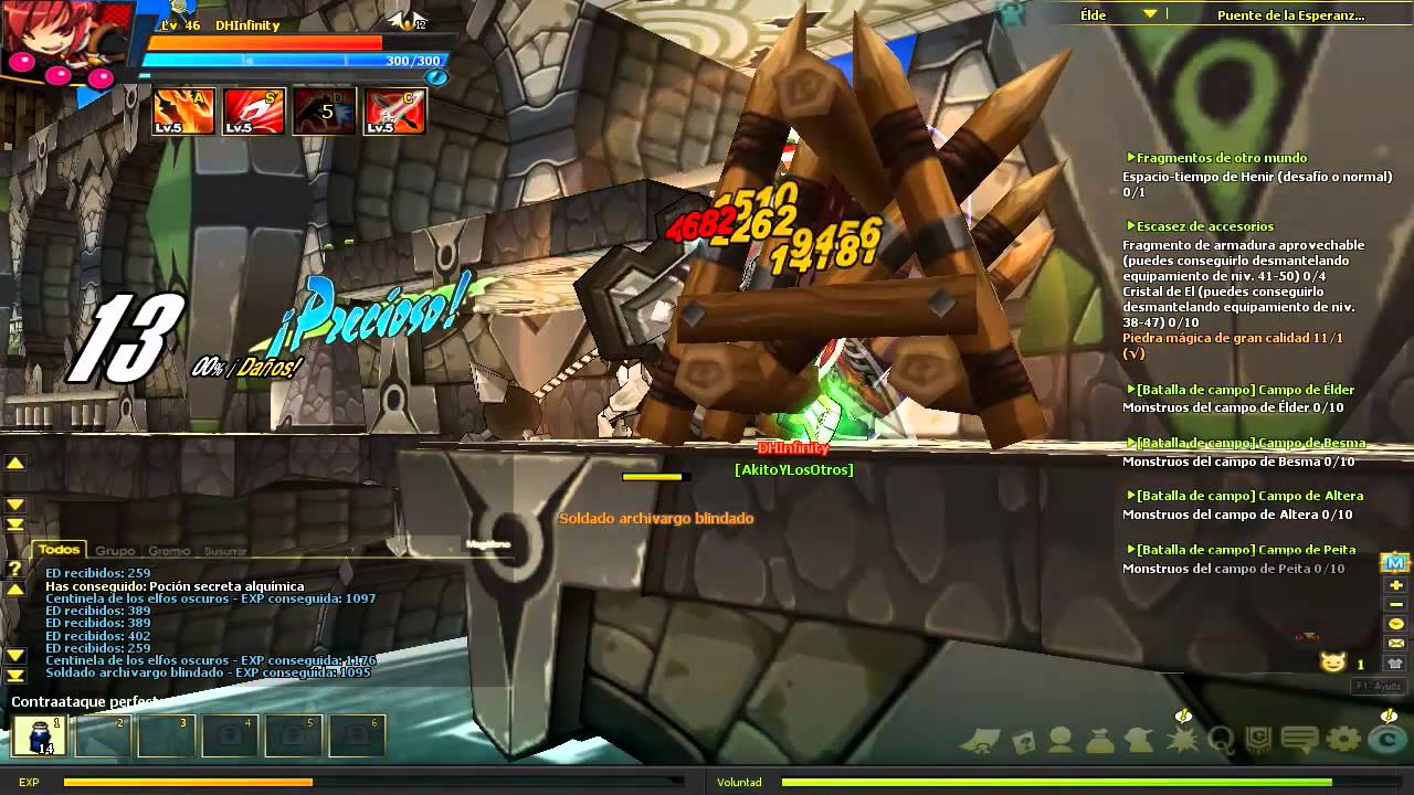 [ElswordES] Sheath Knight 5-2 Puente de la Esperanza - YouTube