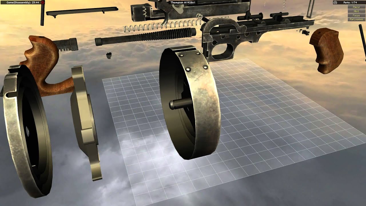 Thompson M1928A1 - YouTube