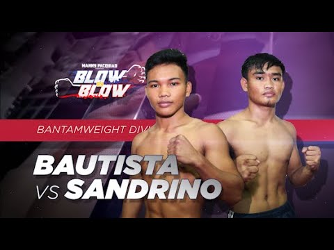 Roderick Bautista vs Jay-R Sandrino | Manny Pacquiao presents Blow by ...