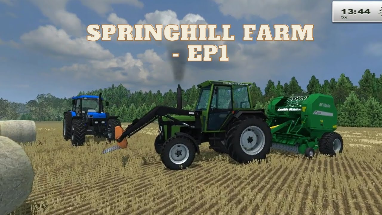 Farming Simulator - Springhill Farm - EP1 - YouTube