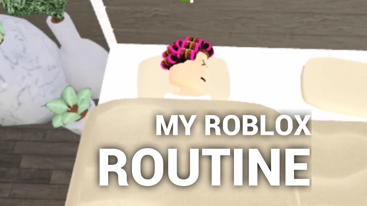MY ROBLOX MORNING ROUTINE - YouTube