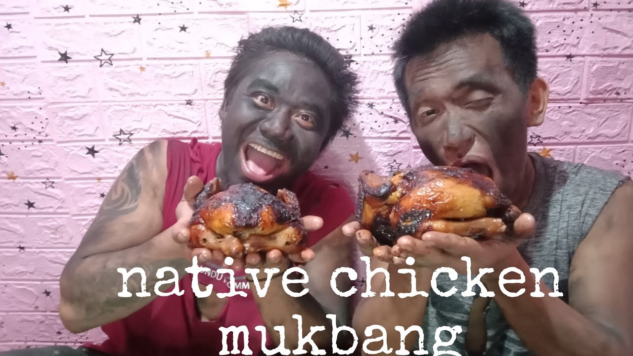 2 Native Chicken letchon mukbang ! Eating delicious😋😋 bobro mukbang ...