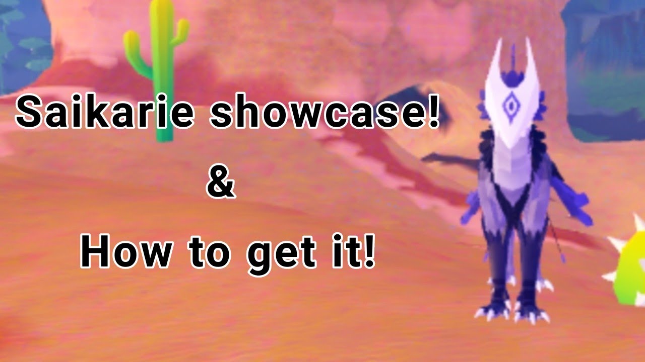 Saikarie showcase & How to get it! | Creatures of Sonaria - YouTube