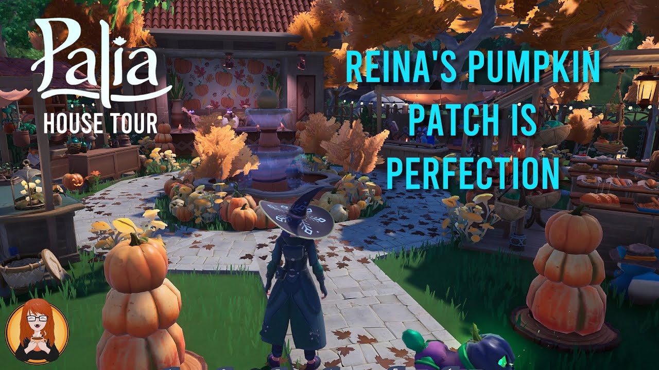 Palia Plot Tour - This Pumpkin Patch by Raina is PERFECTION! - YouTube