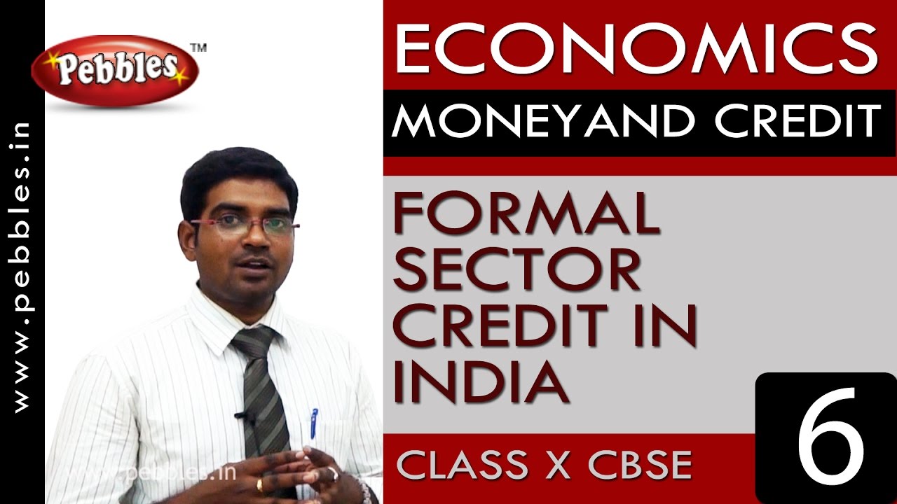 Formal sector credit in India| Money and Credit| Economics |CBSE Class ...