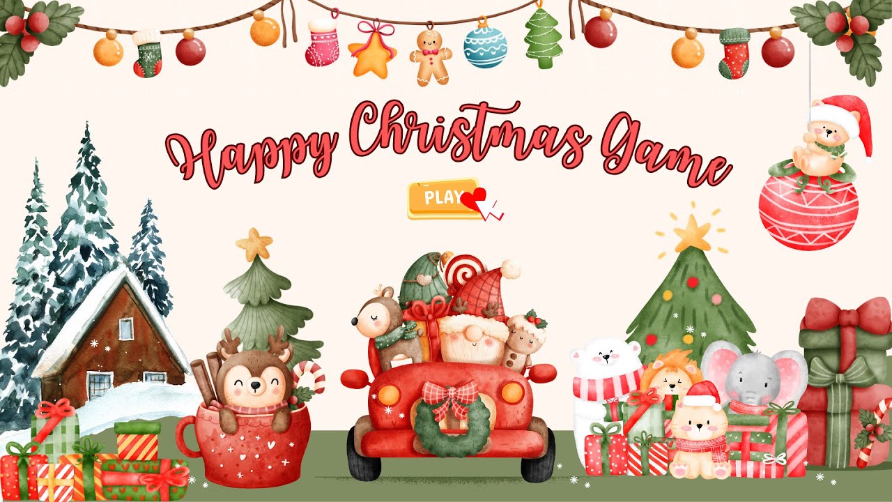[ PPT GAME ] Powerpoint Game HAPPY CHRISTMAS GAME - YouTube