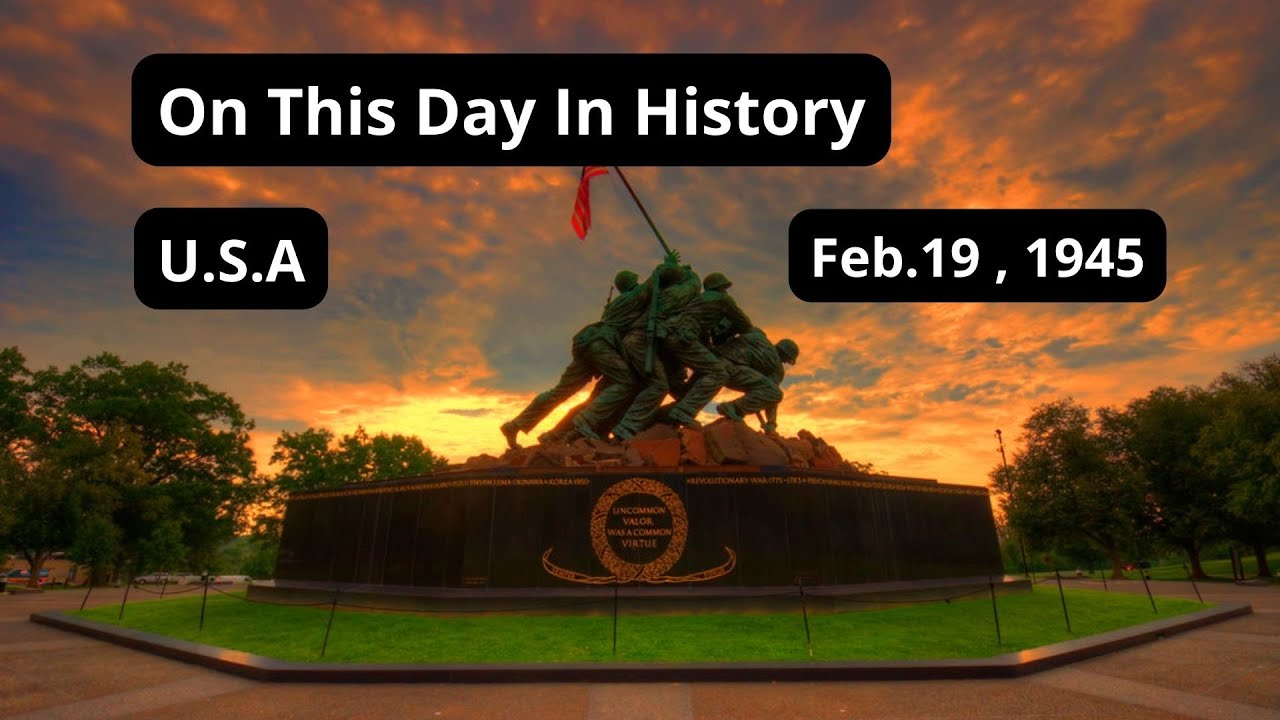On This Day In History - Usa - Feb 19,1945 #War_History - YouTube