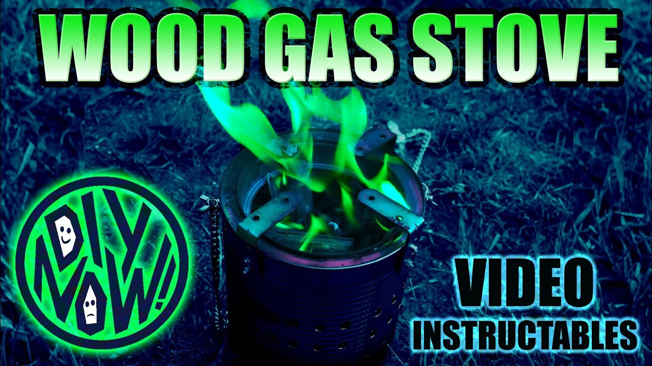 DIY Wood Gas Stove - YouTube