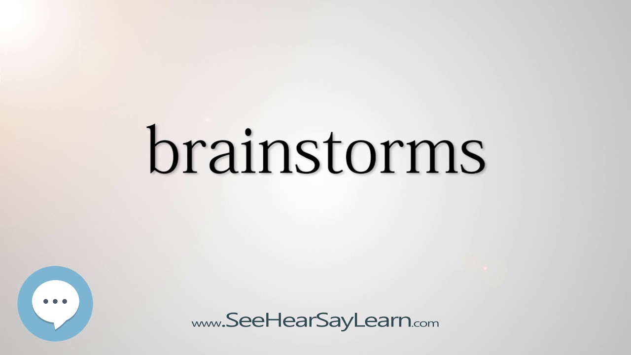 brainstorms - YouTube