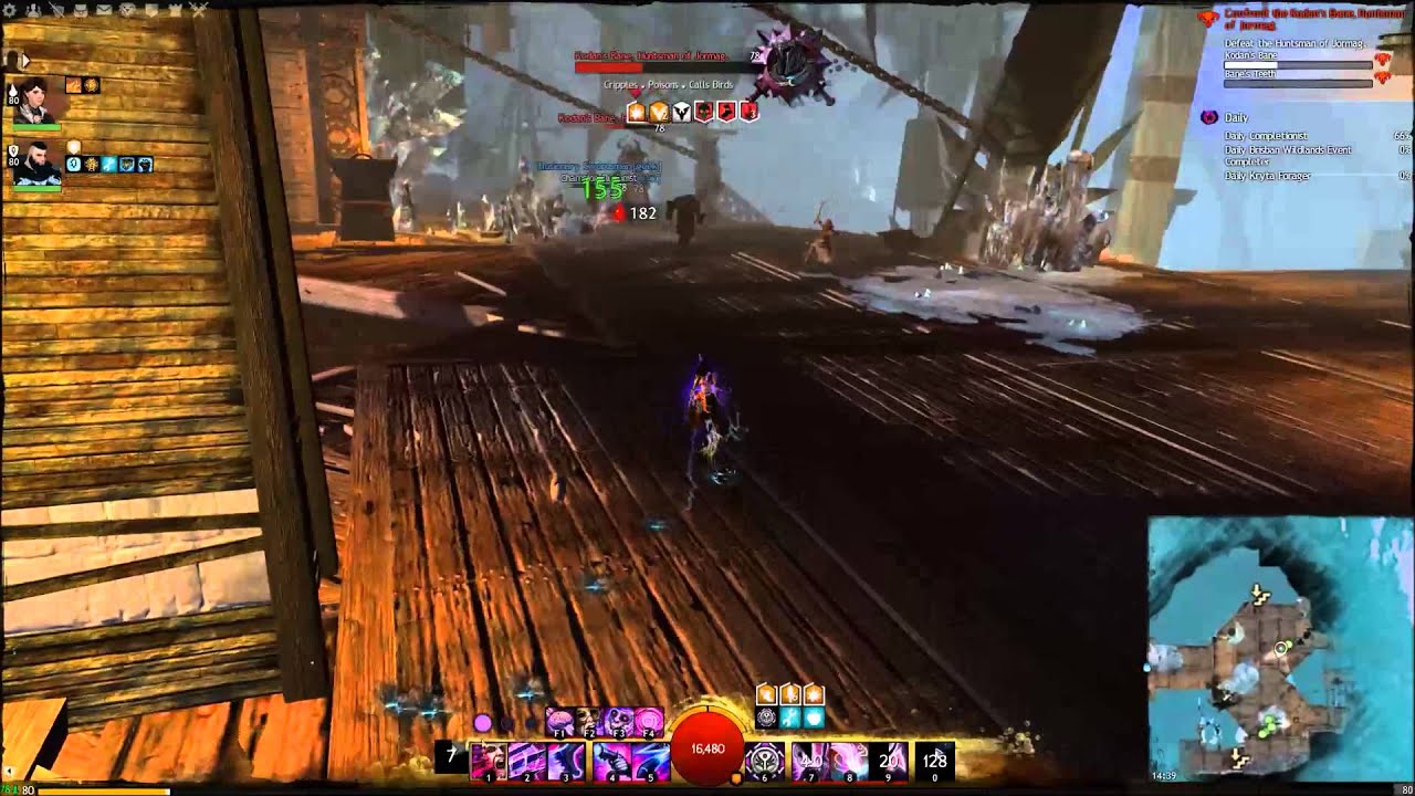 GW2 Mesmer Solo: Kodan's Bane, Huntsman of Jormag - YouTube