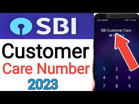 SBI Customer Care Number 2023 - YouTube