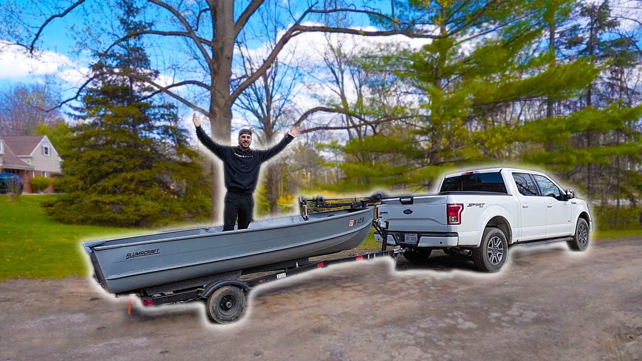 Exploring and Fishing NEW Water in my Homemade Bass Boat! - YouTube