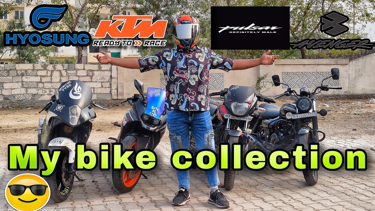 HYOSUNG GTR || KTM RC AND MORE..🔥😎 || MY BIKE COLLECTION || MIRCHI_AUTO ...
