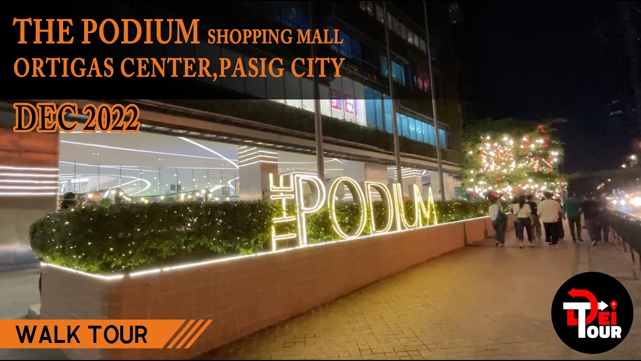 The Podium Shopping Mall, Ortigas Center - YouTube