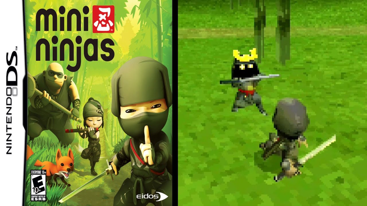 Mini Ninjas ... (Nintendo DS) Gameplay Peek - YouTube