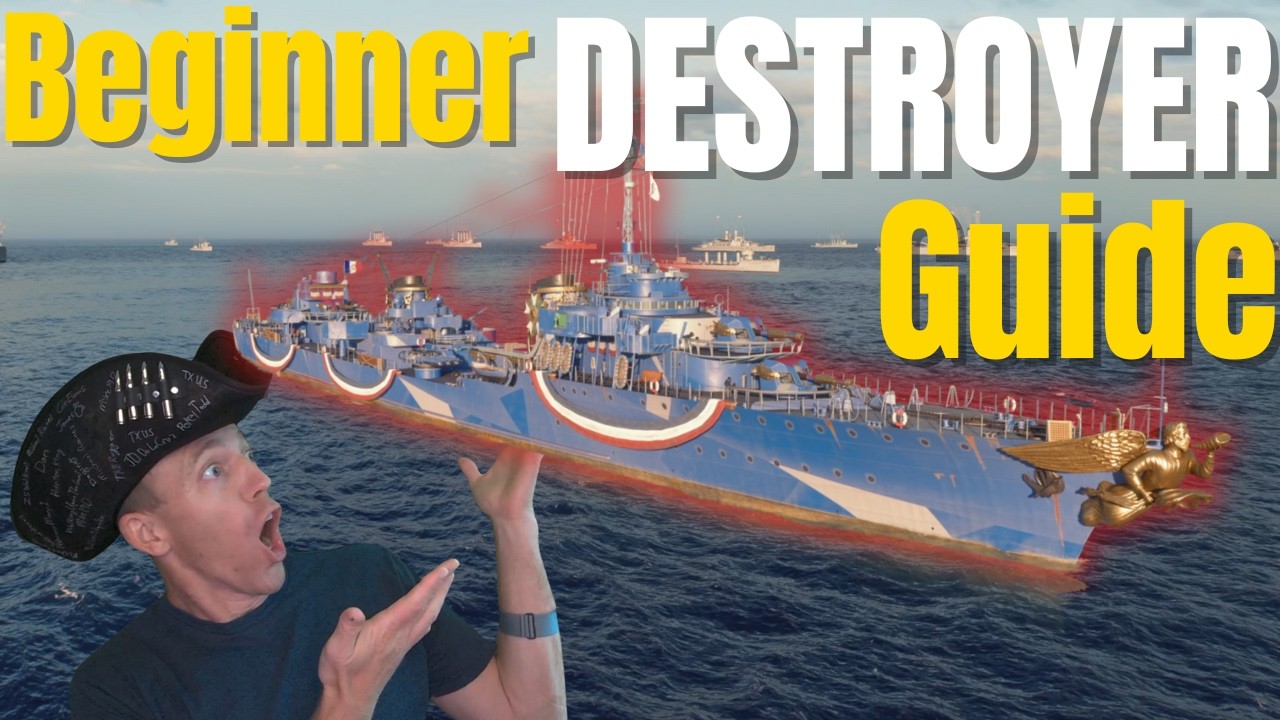 Beginner Destroyer Guide | World of Warships DD 101 (Tips & Gameplay ...