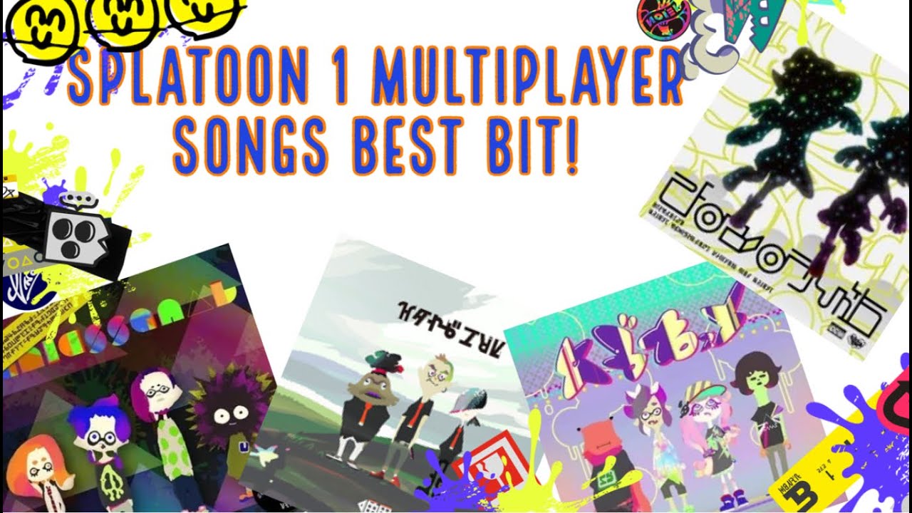 Every Splatoon 1 multiplayer songs best bit! - YouTube
