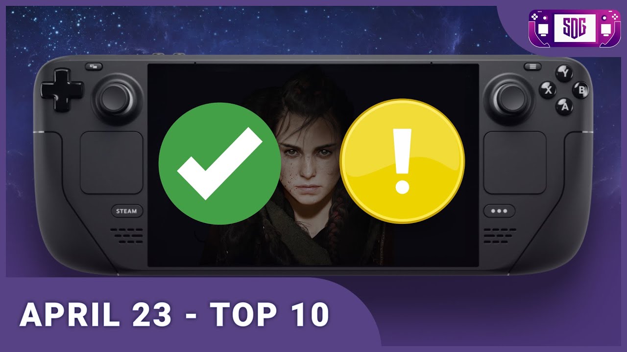 Top 10 Verified and Playable Steam Deck Games This Week - April 23 ...