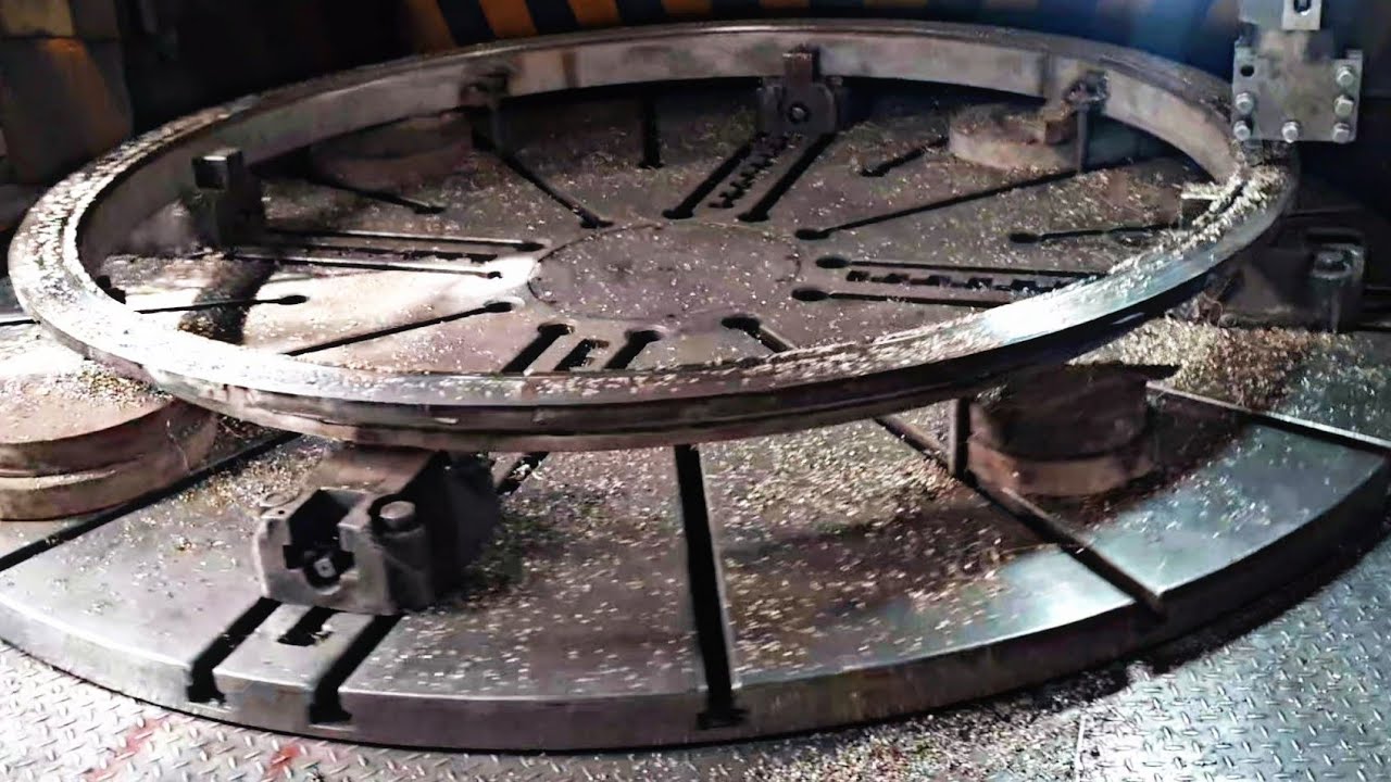 most gigantic Lathe machine you have ever seen operation| cnc lathe ...