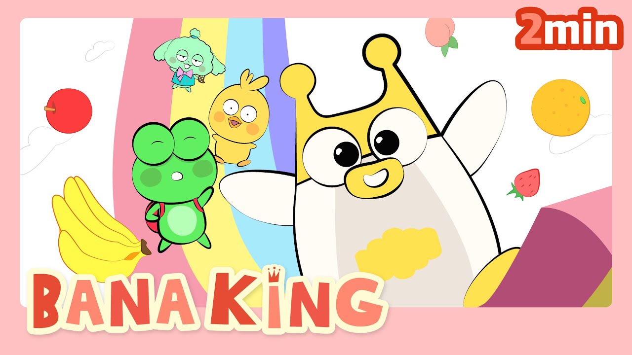 Fruit Song | Fruit Song for kids | English Nursery rhyme | BanaKing ...