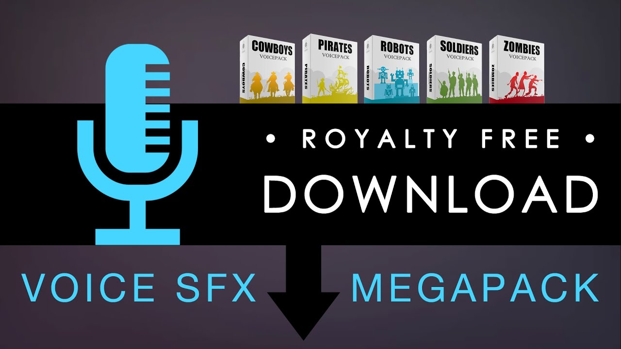 VOICE OVER LINES FOR EVERY SCENE - ROYALTY FREE VOICE SFX BUNDLE - YouTube