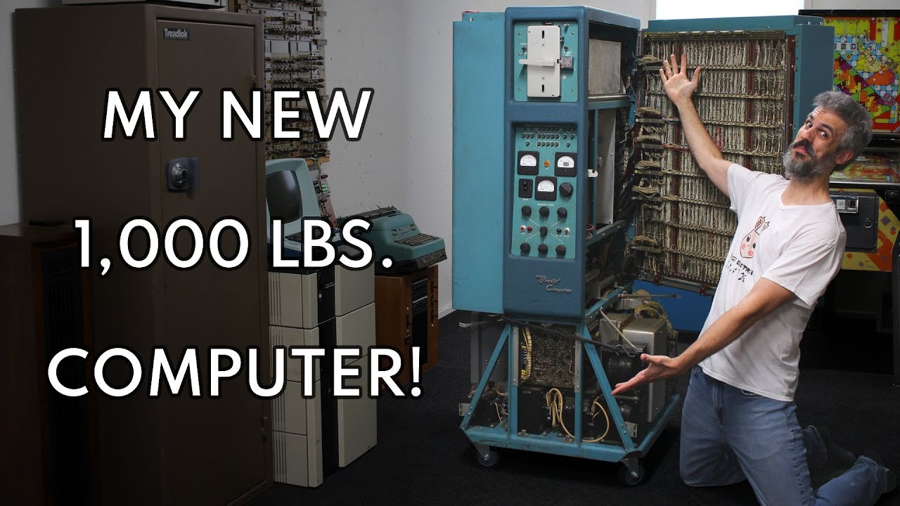My New Computer Weighs 1,000 Pounds! - YouTube