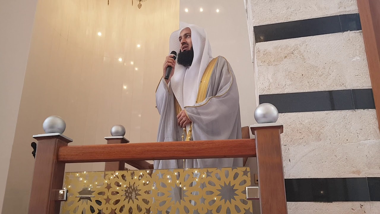 Mufti Menk in Kenya - Parklands Mosque - YouTube