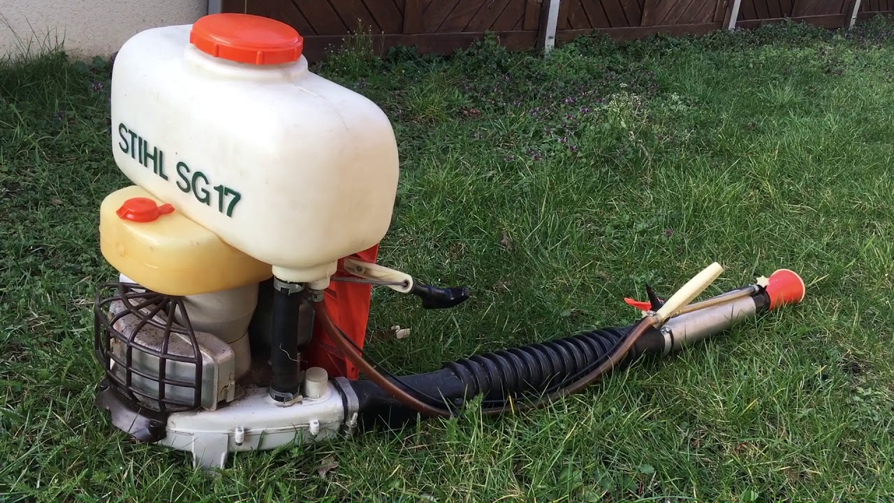 Stihl SG 17 - YouTube
