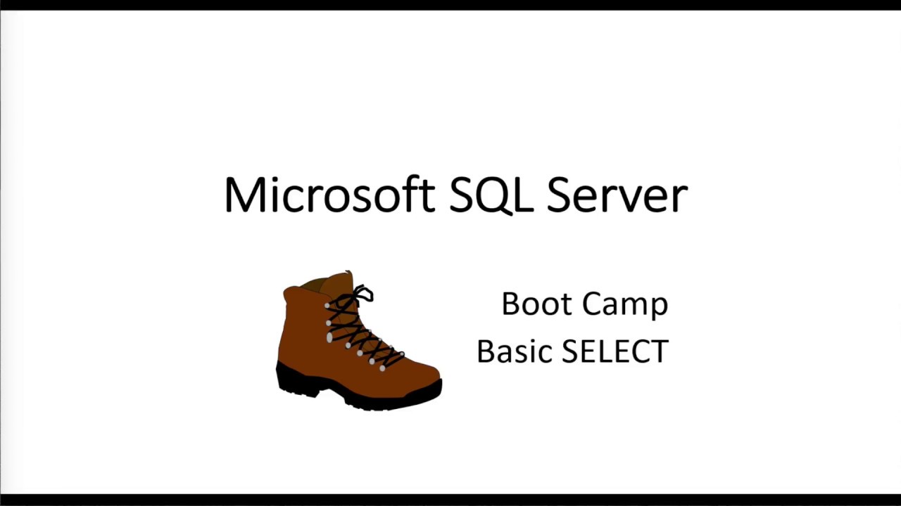 SQL SELECT YouTube SQL SELECT YouTube