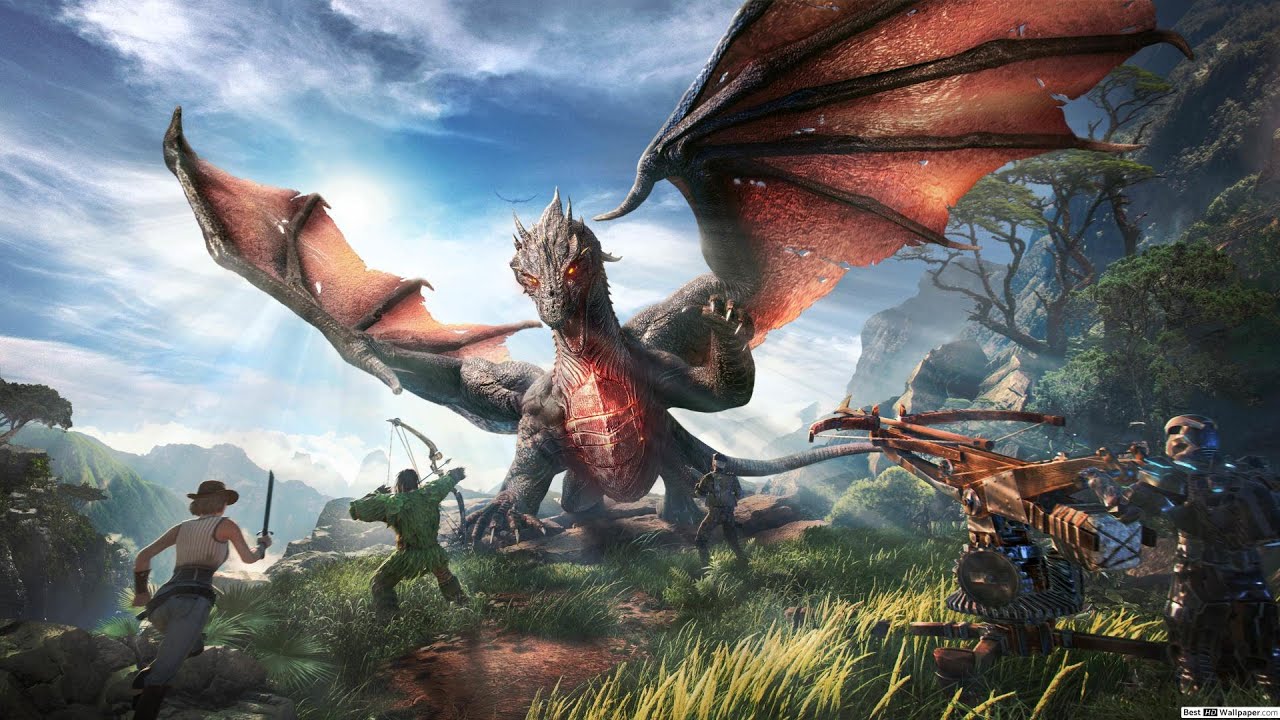 [ARK] Le Boss Dragon - YouTube