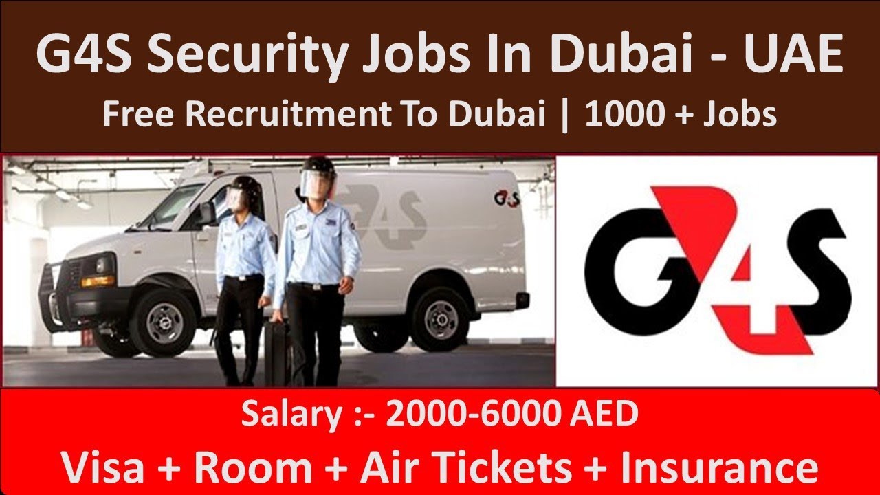 G4S Security Company Hiring Staff In Dubai UAE - 2022 - YouTube