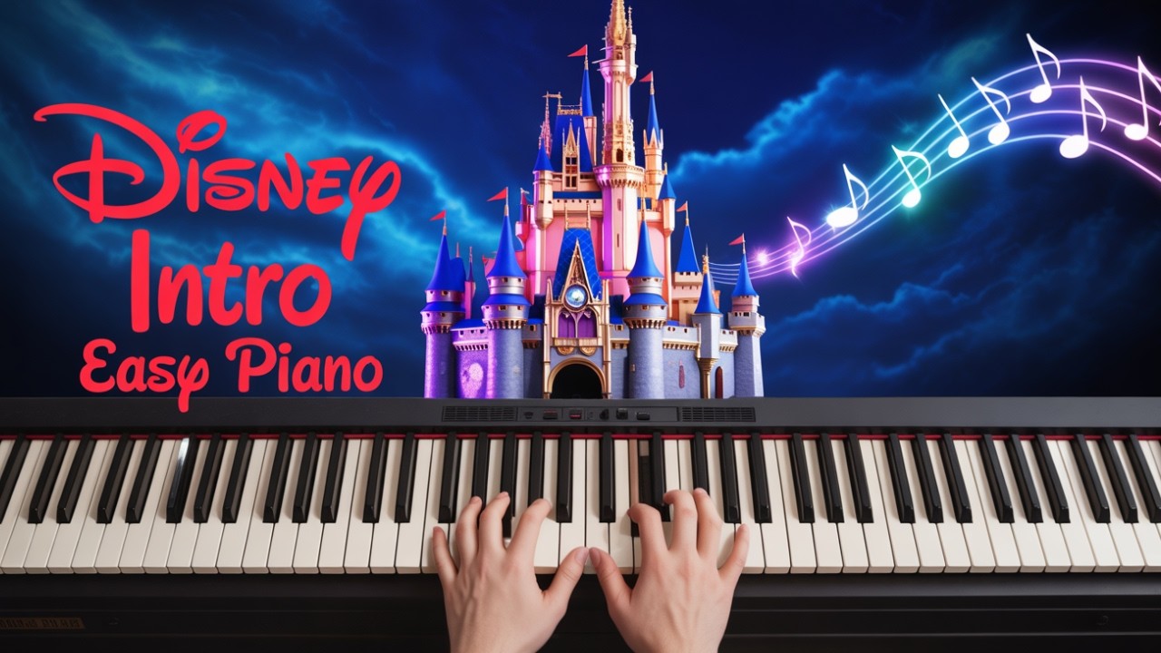Disney Intro - Piano cover ( Opening Theme ) Chords - Chordify