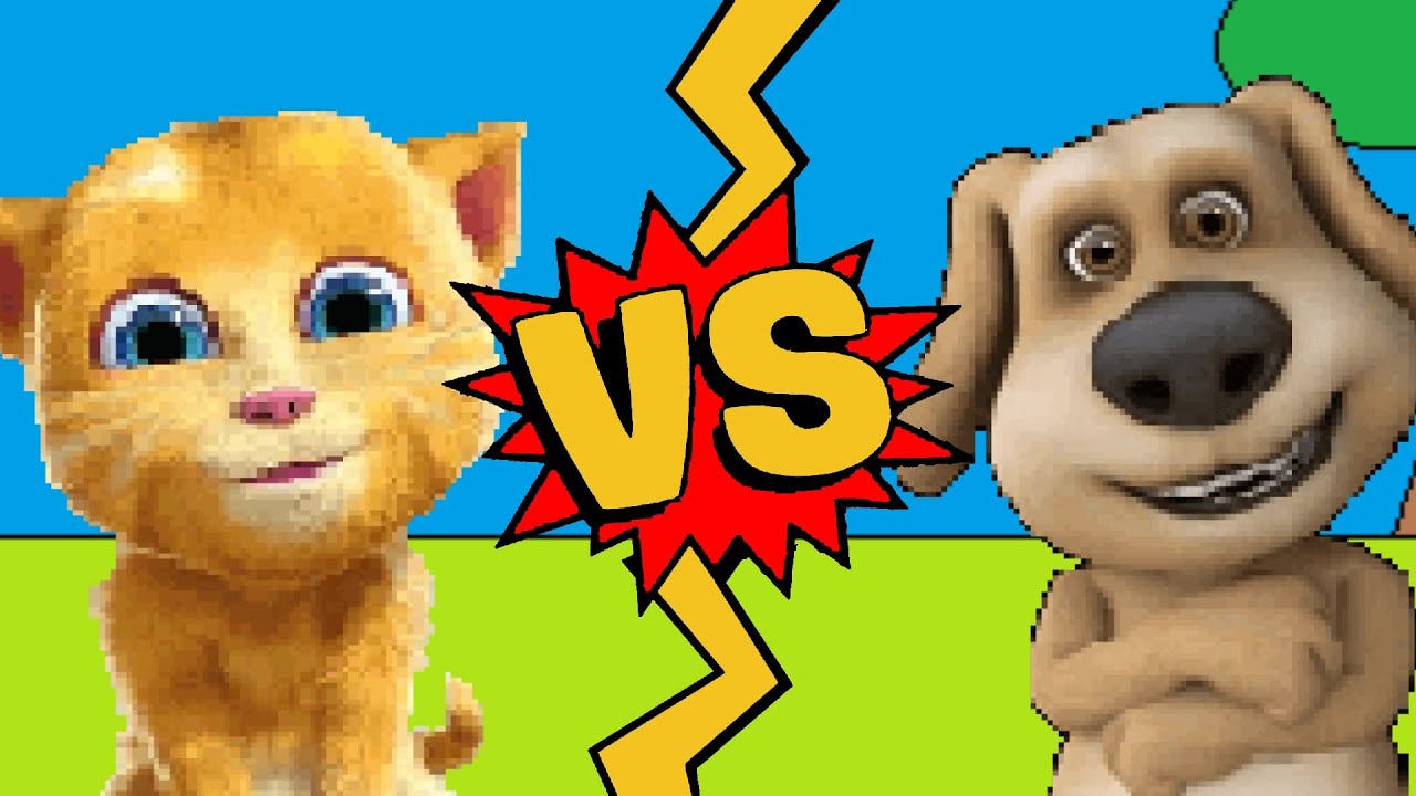 M.U.G.E.N Battles | Talking Ginger vs Talking Ben - YouTube