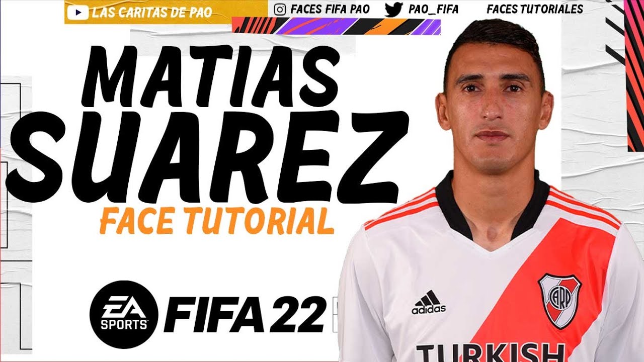 MATIAS SUAREZ FACE FIFA 22 | TUTORIAL + STATS MODO CARRERA| CAREER MODE ...