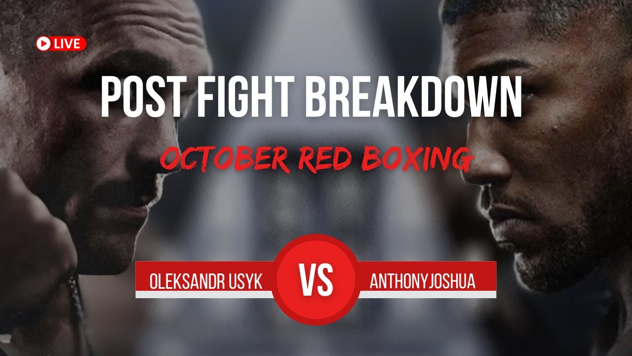 USYK VS JOSHUA 2 POST FIGHT BREAKDOWN - YouTube