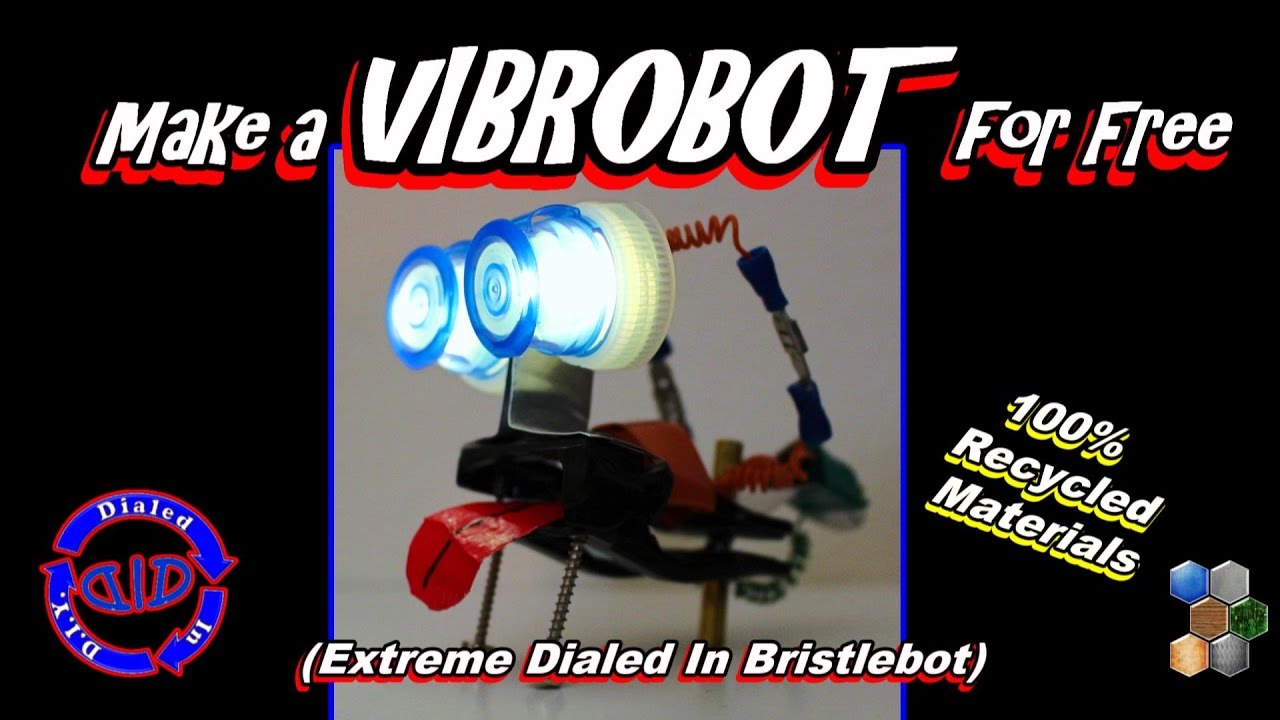Make a Fun Vibrobot for Free - Basic DIY Robot - YouTube