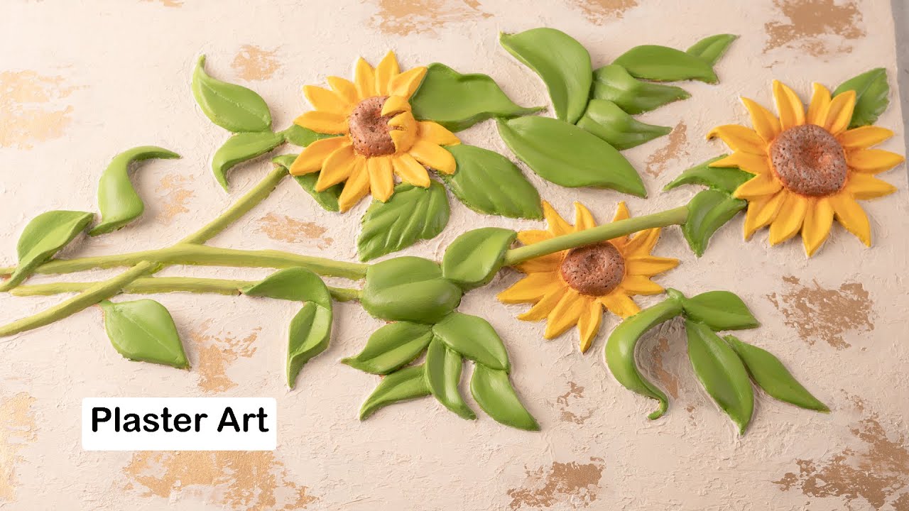 Bas-Relief Wall Art / Plaster Art Sculpture on Drywall /Texture Art ...