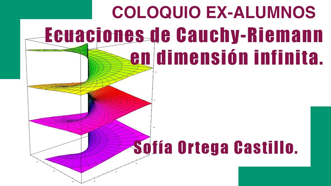 Ecuaciones de Cauchy-Riemann en dimensión infinita I Sofía Ortega ...