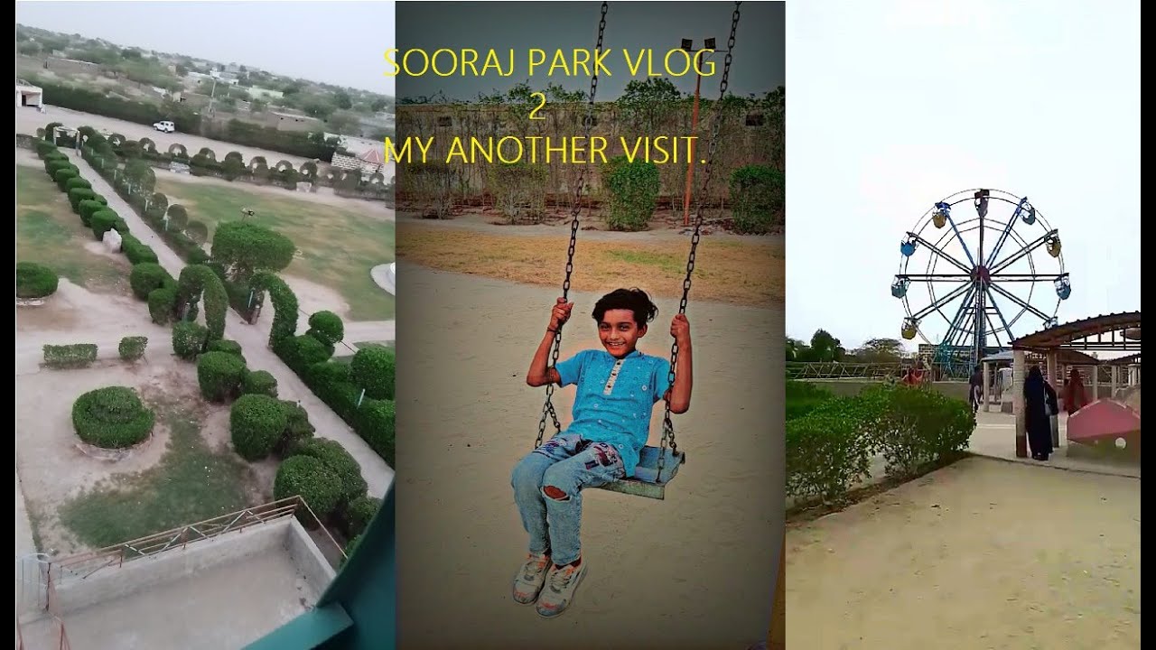 Sooraj Park Ka Sabse Bada Jhoola | Pehli Baar Ferris Wheel Ka Tajurba 🎡 ...