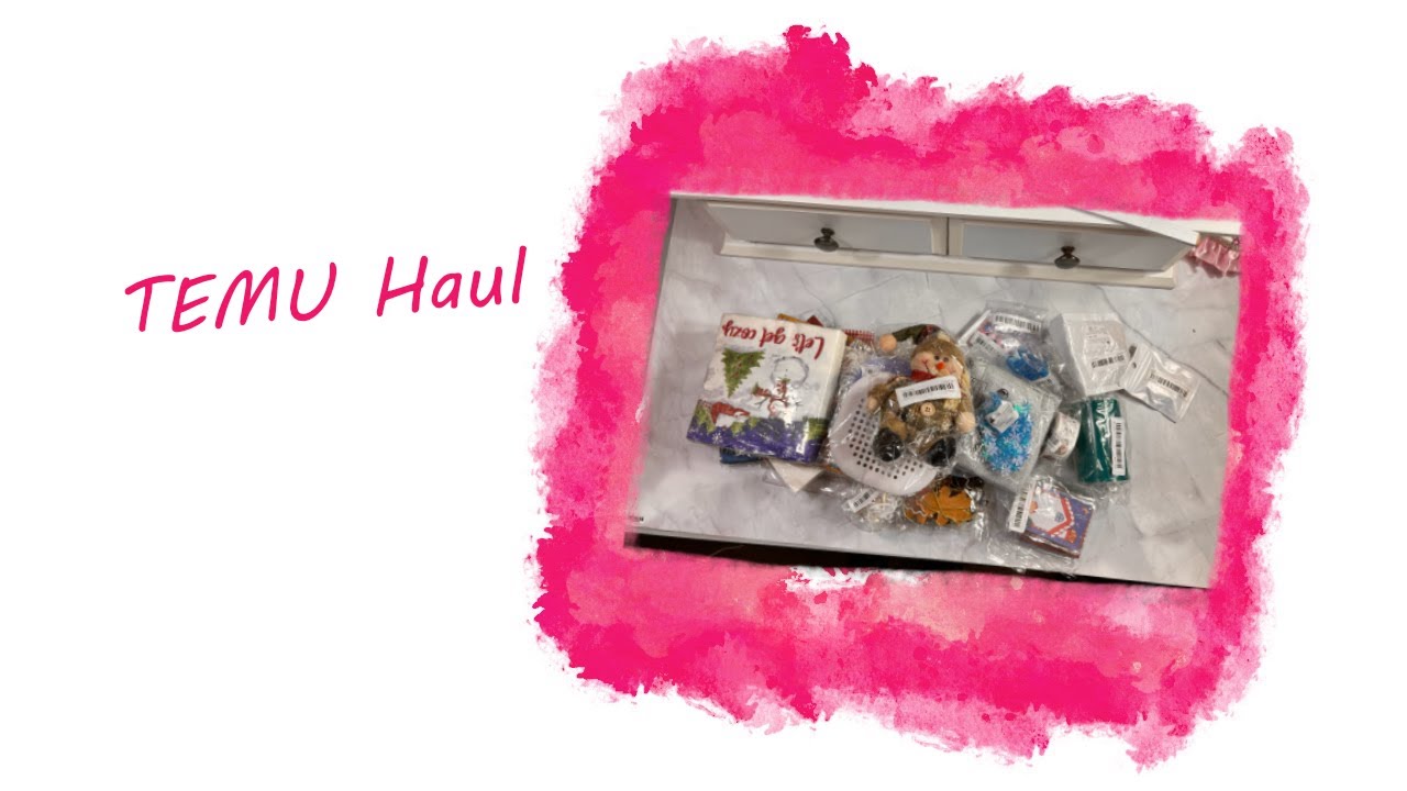 Large TEMU Haul | With links - YouTube