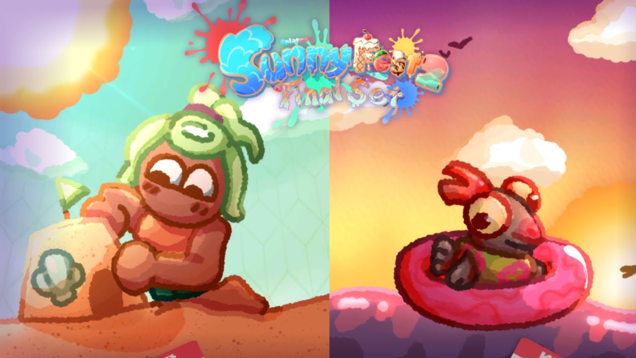 Splatoon 1 (custom Splatfest) Sunnyfest Beach Party vs. Pool Party ...
