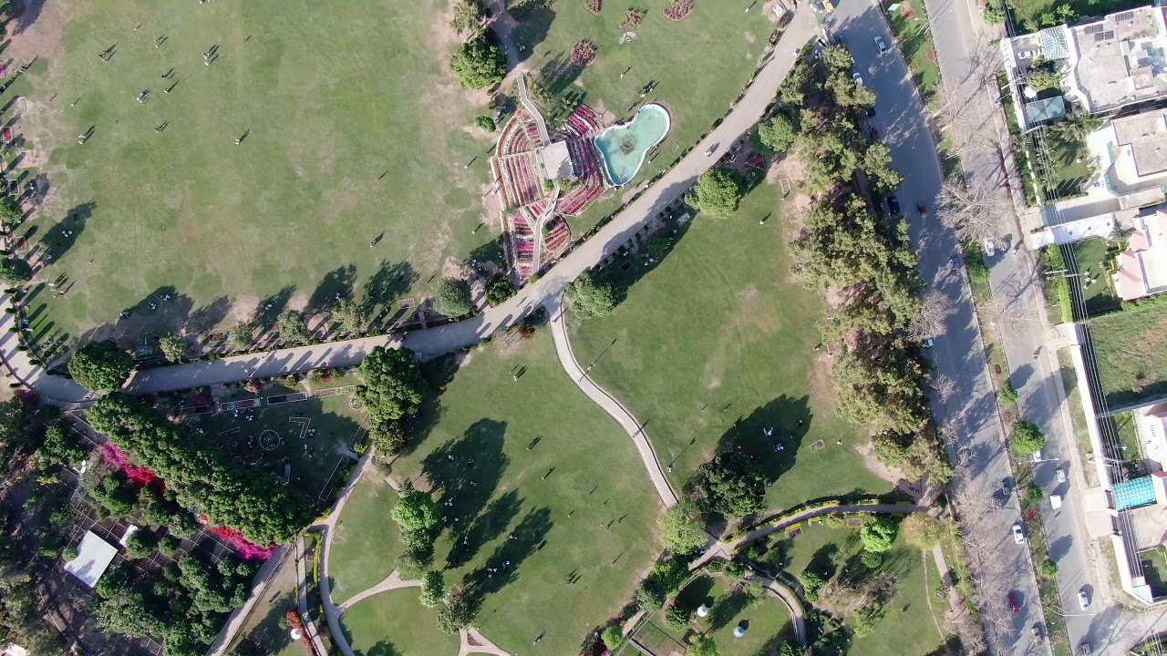 Bagh e Naran, Hayatabad Drone Footage 4K - YouTube