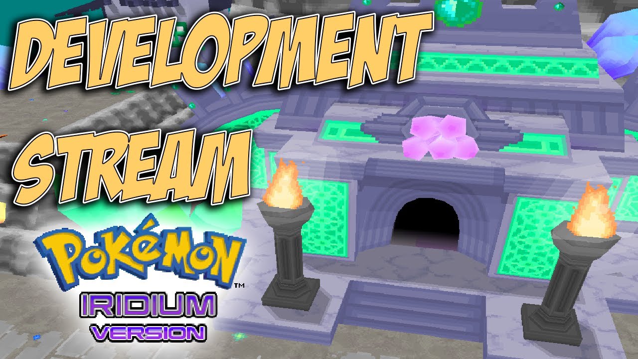 Pokemon Iridium Development -- Emerald Edge Mines - YouTube