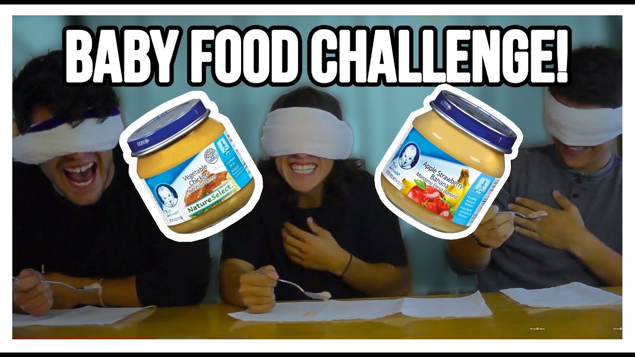 BABY FOOD CHALLENGE - Tyler & Ryan - YouTube