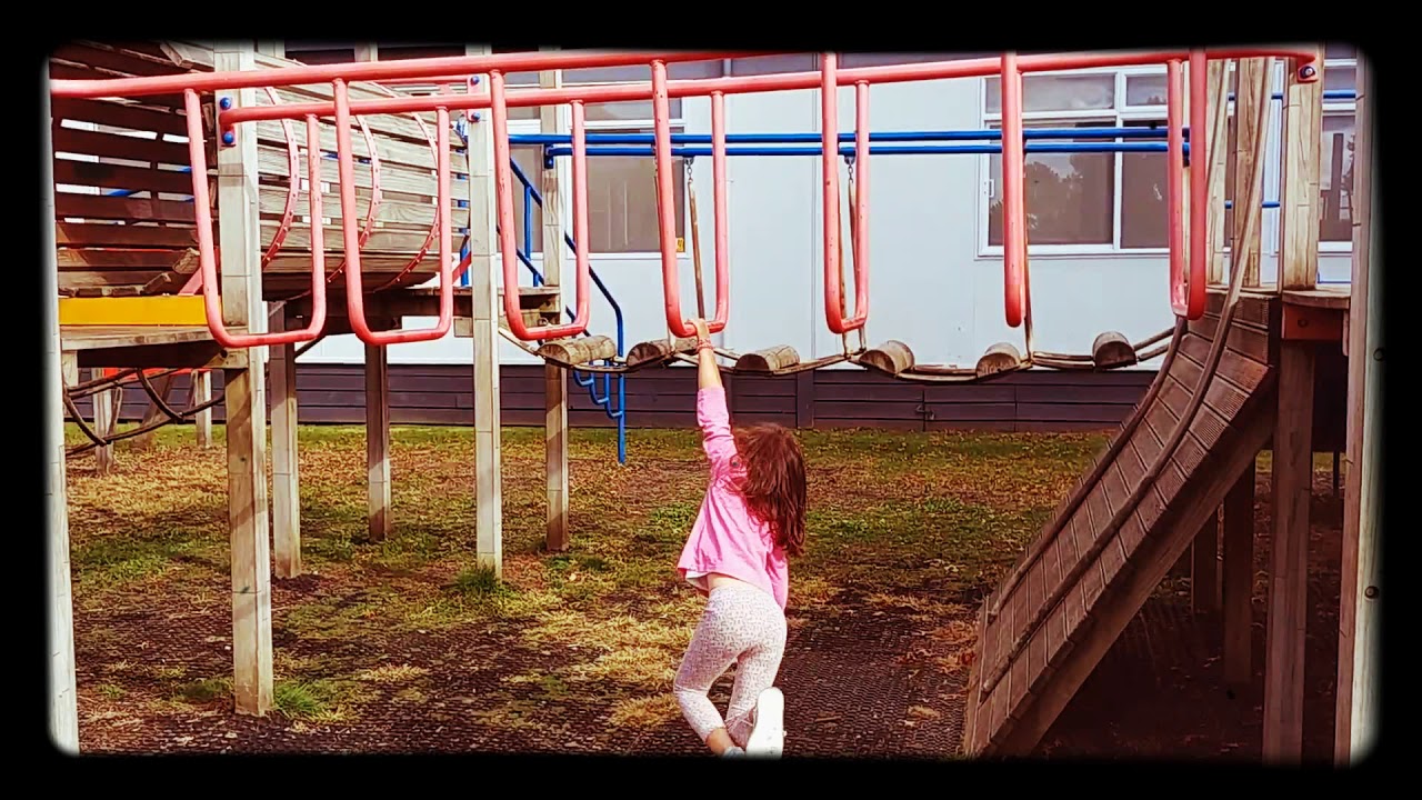Calabria said “Monkey bar here I come"! - YouTube