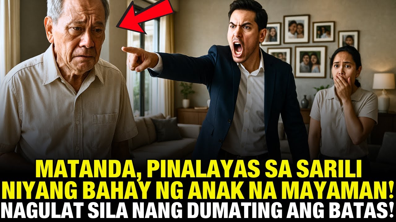 MATANDA, PINALAYAS SA SARILI NIYANG BAHAY NG ANAK NA MAYAMAN! NAGULAT ...