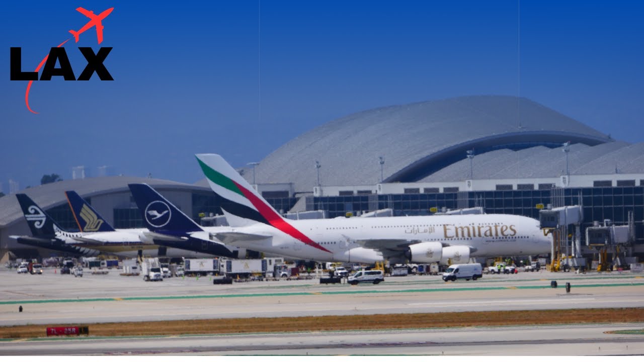 LAX | Plane Spotting LAX Action - YouTube