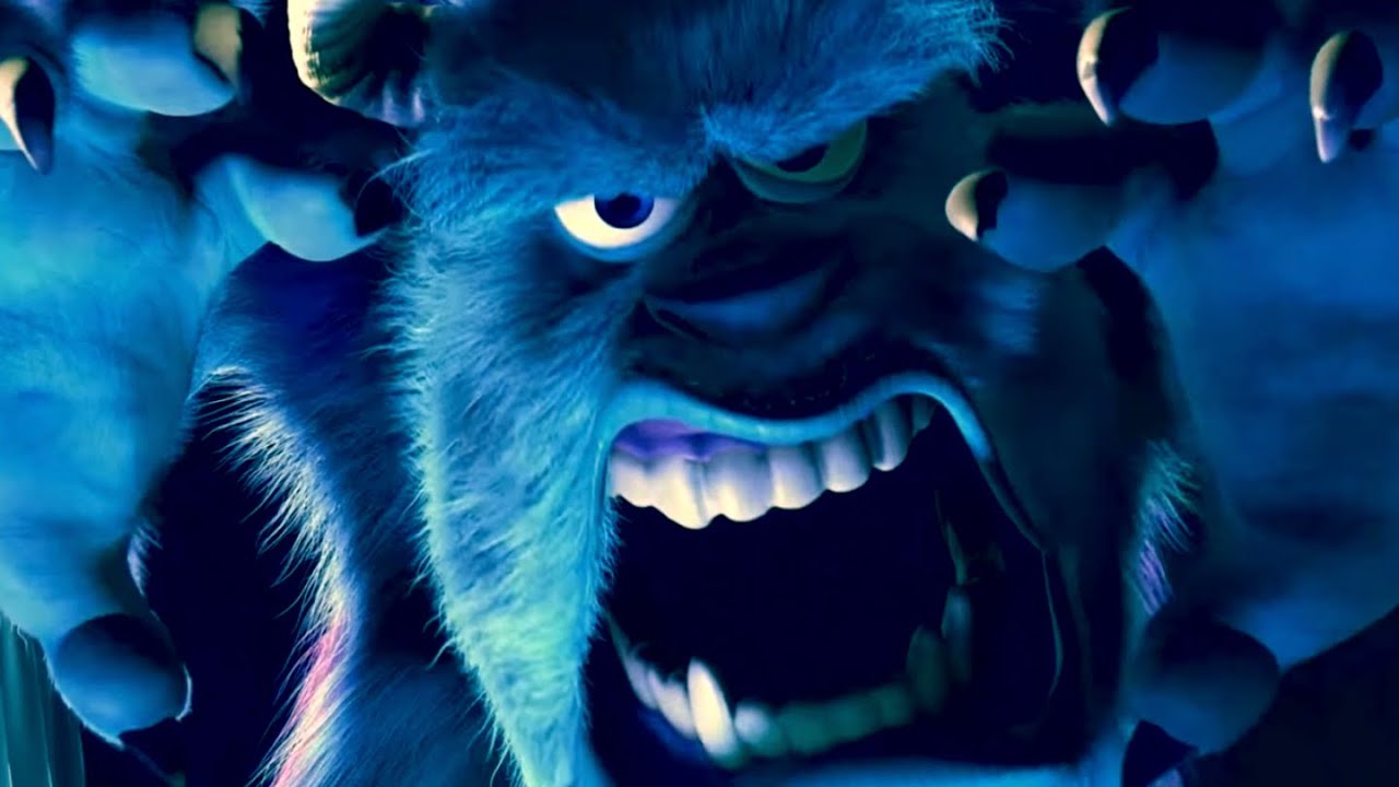 James P. Sullivan Jumpscare (scary) - YouTube